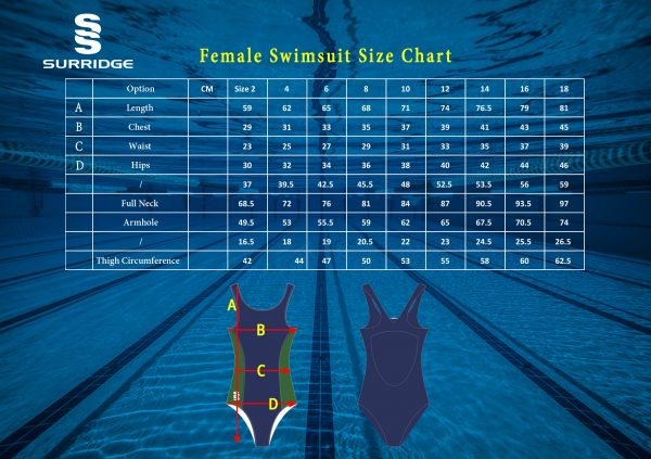 Sizing - Surridge Sport