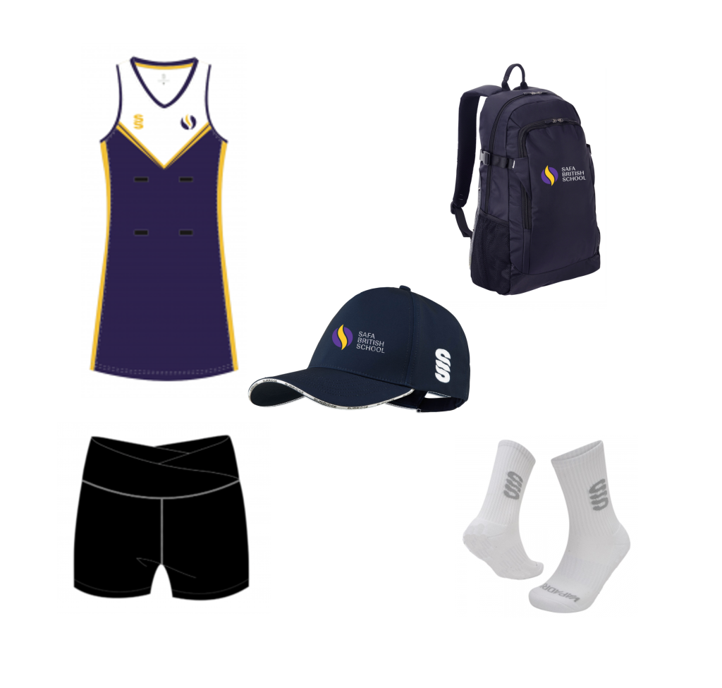 Safa British School Netball Kit Bundle - Surridge Sport