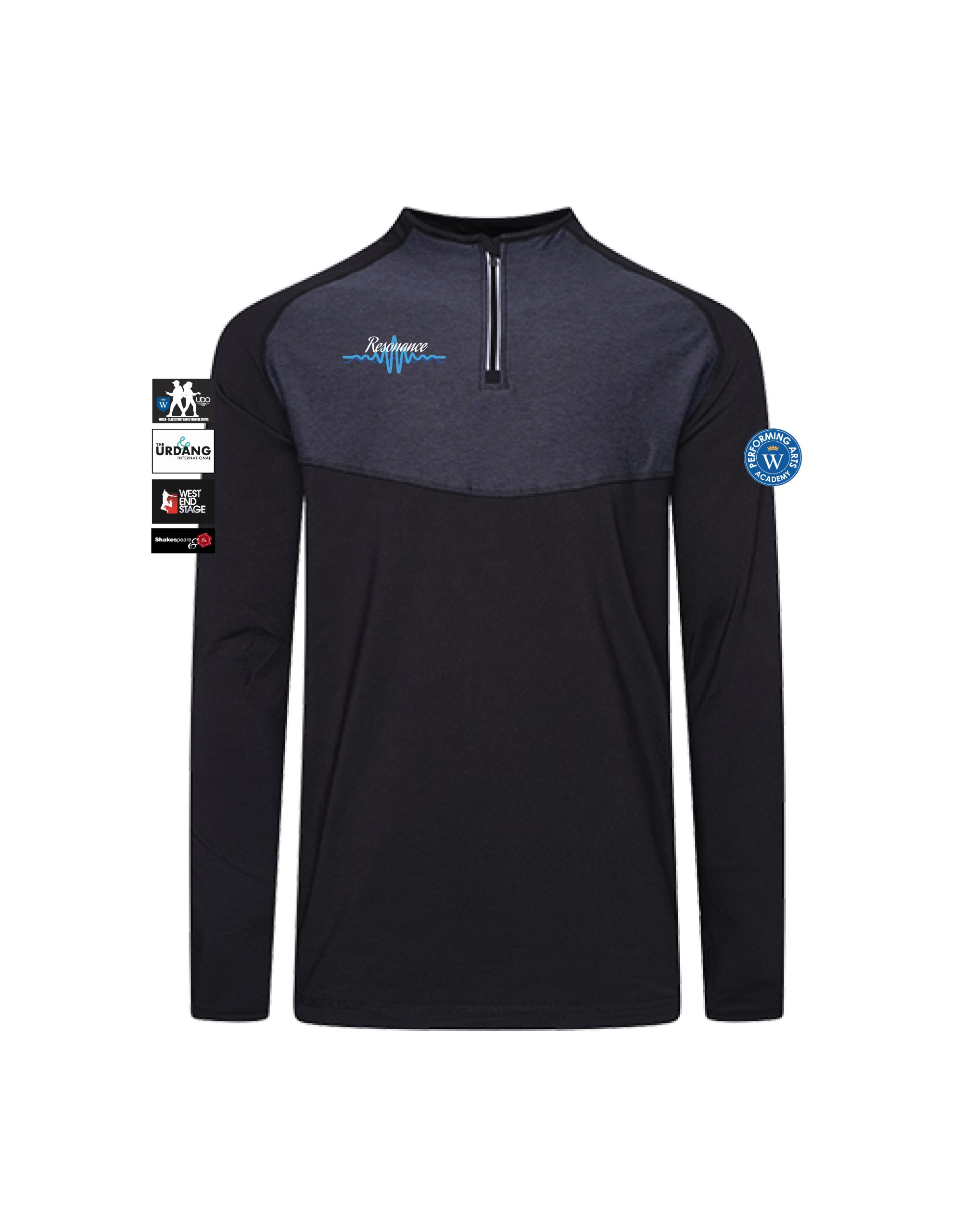 WSO RESONANCE Unisex 1/4 Zip Performance Top - Surridge Sport